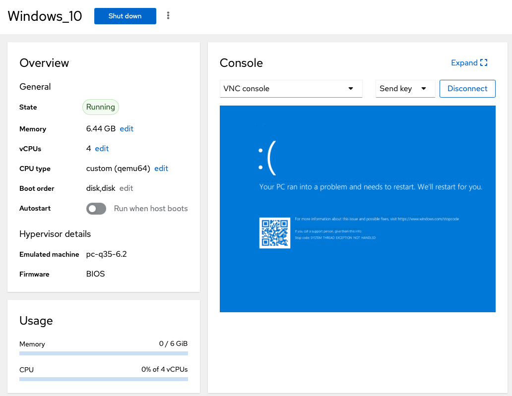 Unable To Install Windows 10 Desktop Versions Via Cockpit Machines · Issue 851 · Cockpit