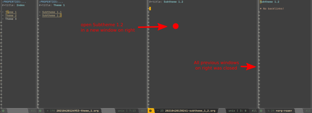 org-roam-window-mode for easy roaming · Issue #1479 · org-roam/org-roam · GitHub