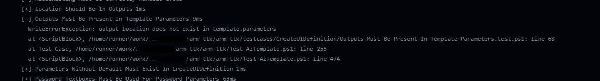 Fails on Context AllAzureResources.cache.json->all · Issue #7 · microsoft/action-armttk · GitHub