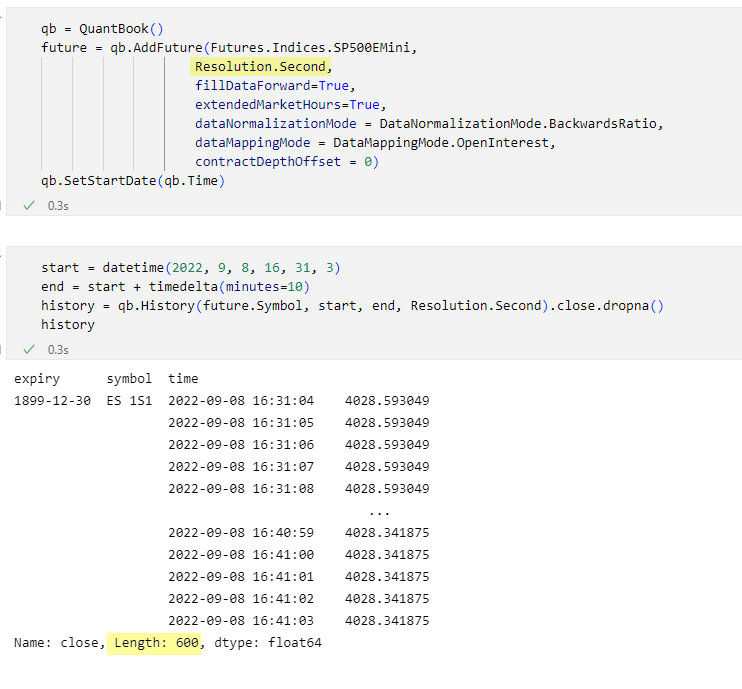 Inconsistent Results Of `history` For Continuous Futures · Issue 6649 · Quantconnectlean 6382