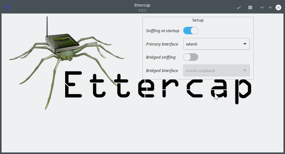 Menu Bar Not Visible · Issue 1056 · Ettercap Ettercap · Github