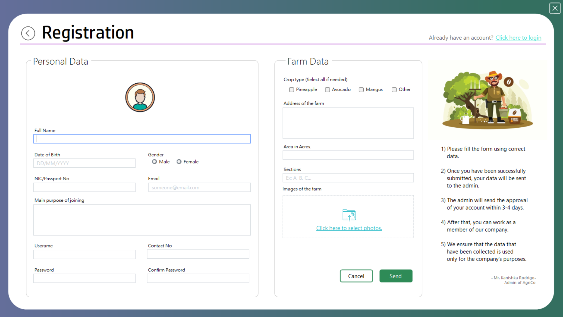 GitHub - Anuradha987/Agrico: Frontend of the harvest management system ...