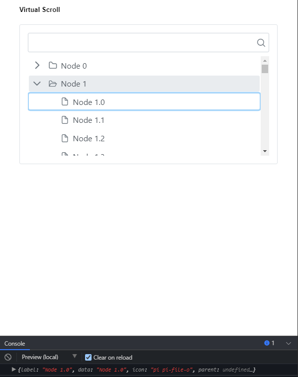 P Tree Wrong Node Selected With Virtualscroll And Filter · Issue 11641 · Primefacesprimeng 