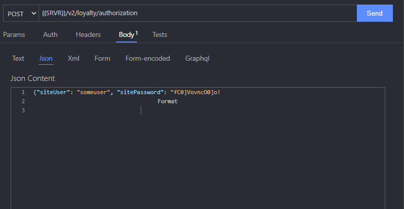 Broken Format In Json Body · Issue 63 · Thunderclient Thunder Client Support · Github