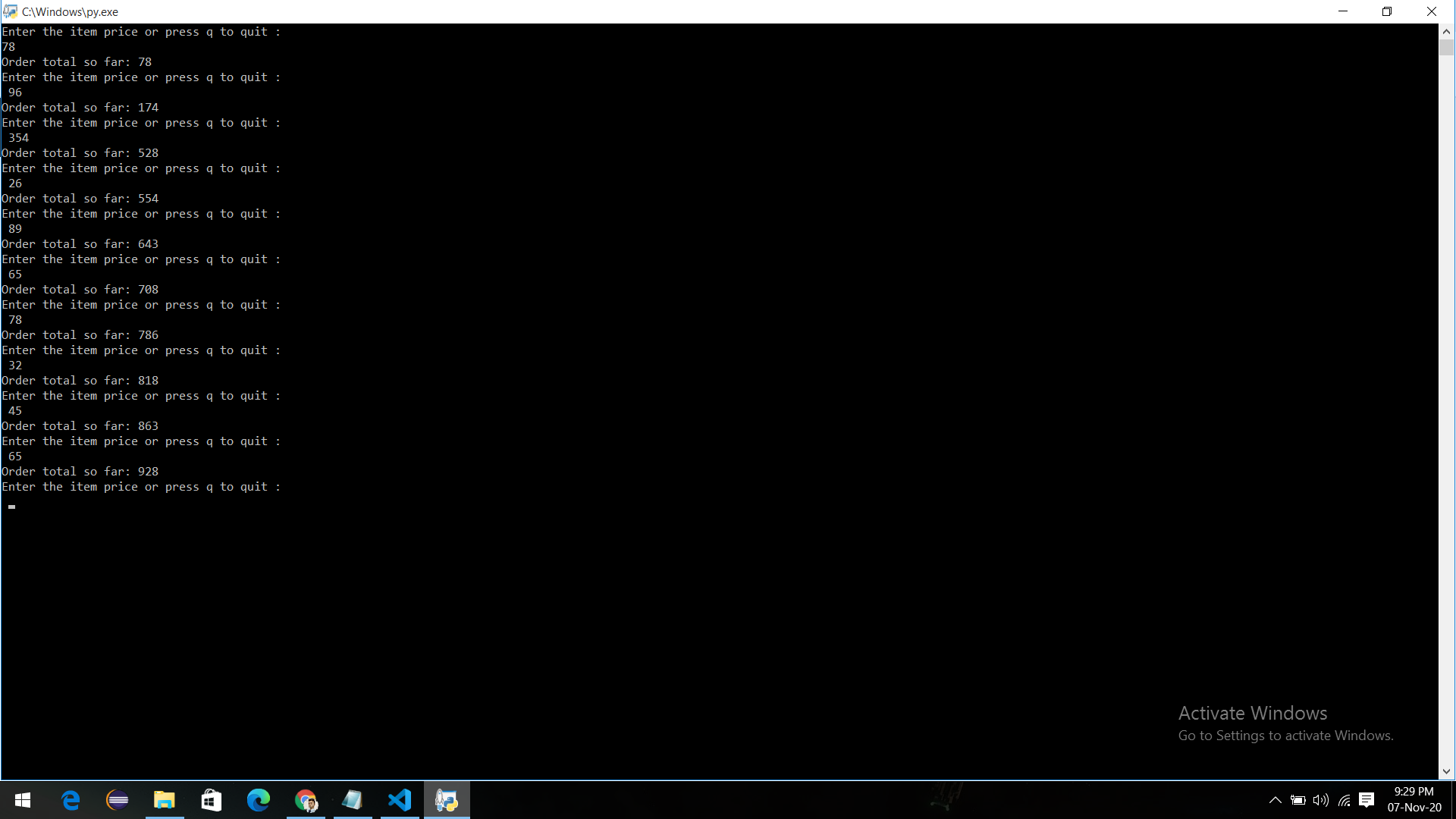 GitHub - siddh2/StoreCalculator: Write a python project which will keep adding a stream of ...