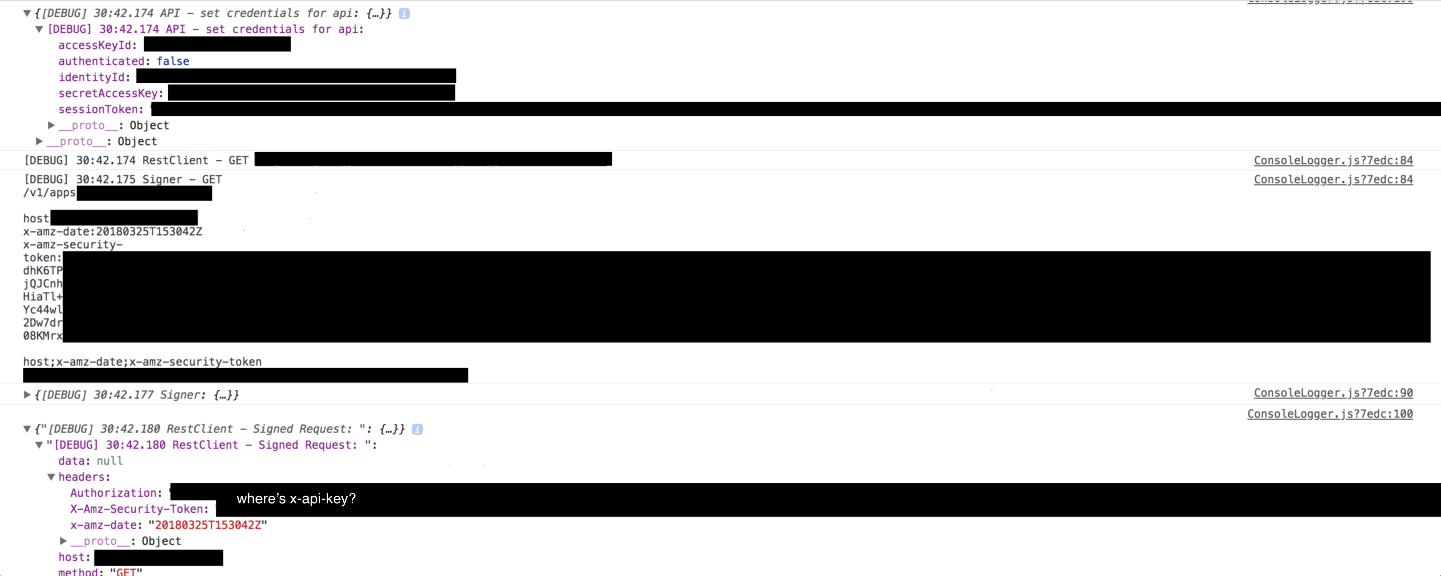 Amplifyconfig Not Applying Headers Set In Apioptions · Issue 515 · Aws Amplifyamplify Js · Github