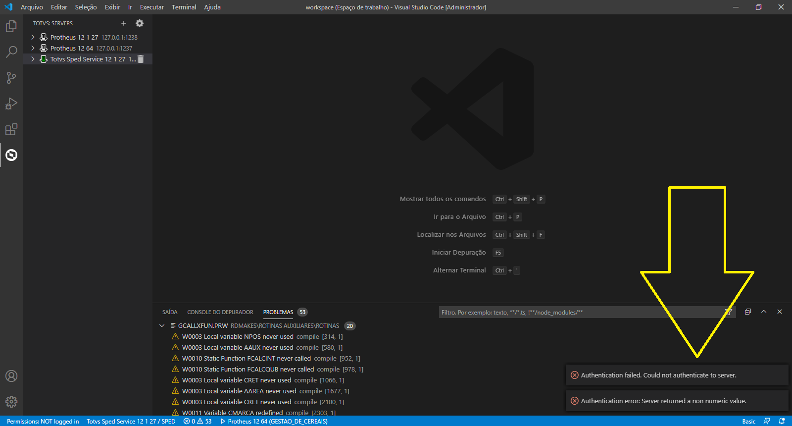 VsCode não conecta ambiente TSS · Issue #412 · totvs/tds-vscode · GitHub