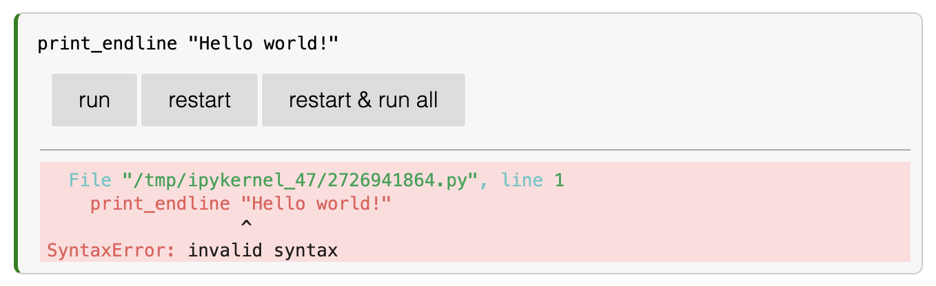 Thebe kernel is not the same as the notebook's kernel · Issue #1173 ...
