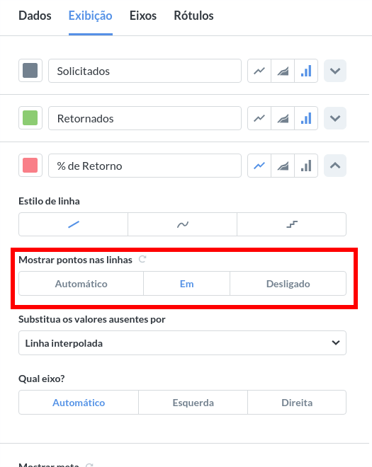 Add option to display data values on charts · Issue #4788 · metabase/metabase · GitHub