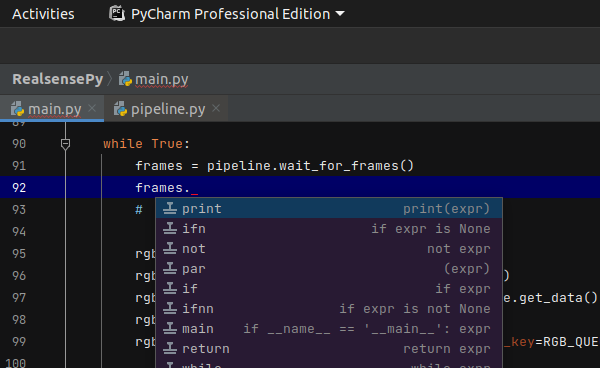 IDE's Type Correction - Intellisense - Auto Complete now working well ...