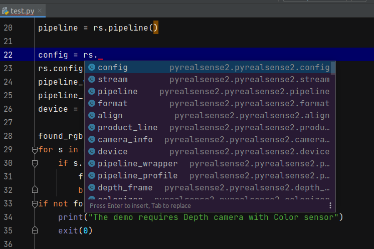 IDE's Type Correction - Intellisense - Auto Complete now working well ...