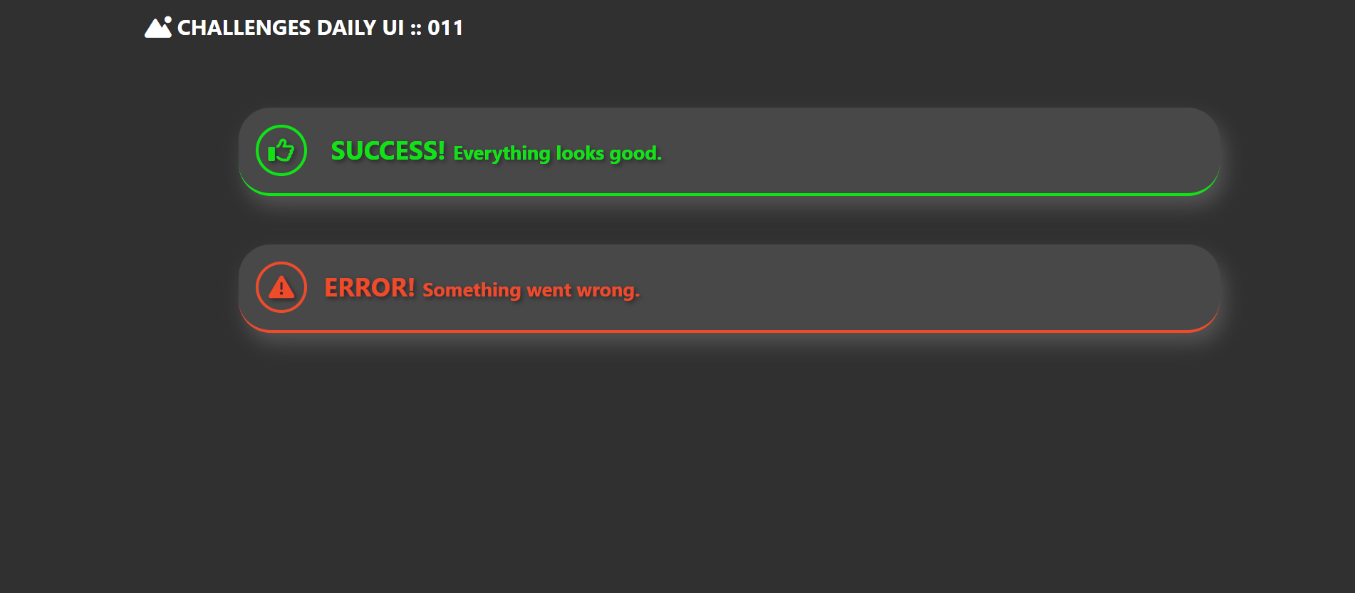 GitHub - mydopico/FLASH: CHALLENGE DAILY UI :: 011 - FLASH MESSAGE DESIGN