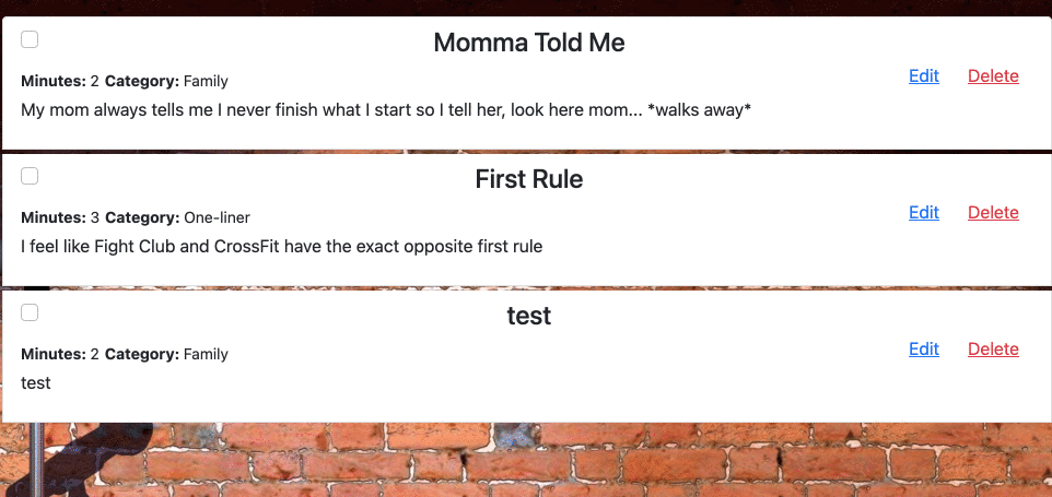 GitHub - kirkhahn11/joke-app: A fullstack Joke app