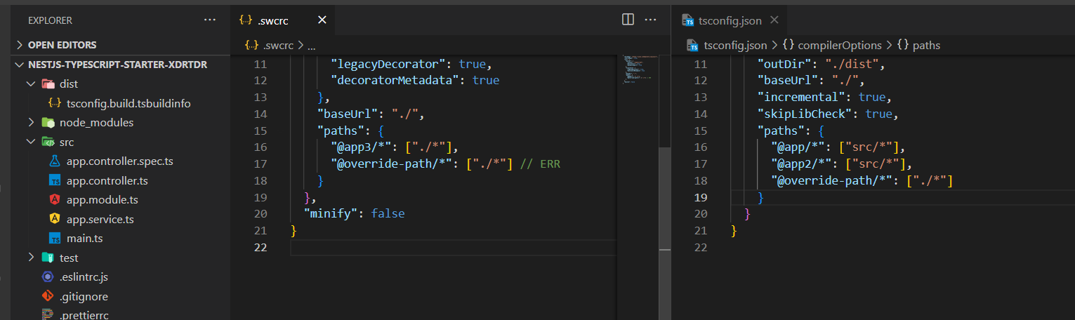 Cannot find module '*' (SWC Compilation Error) · Issue #11891 · nestjs/nest · GitHub