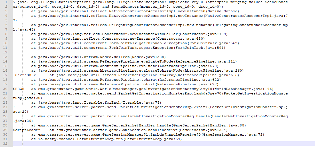 [Bug] A large number of monsters of various kinds will be generated in ...