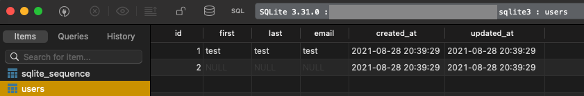 SQLite connector inserting empty rows after running single query · Issue #293 · eveningkid ...