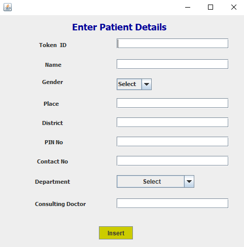 Screenshots · Issue #1 · akshaybaburaj/Hospital-ManagementSystem · GitHub