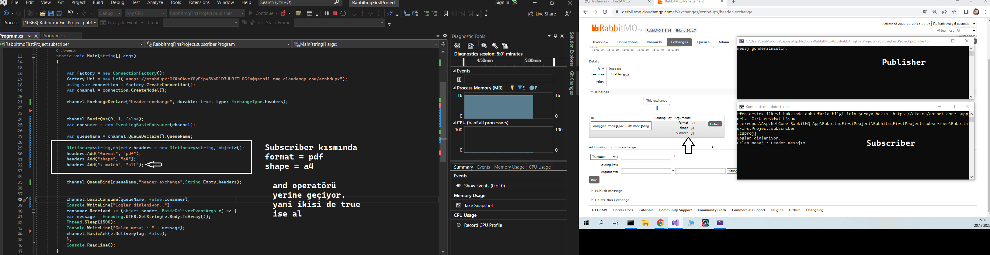 GitHub - fatihsaridag/RabbitMQ-HeaderExchange-Work: Header Exchange tipiyle ilgili RabbitMQ yu ...