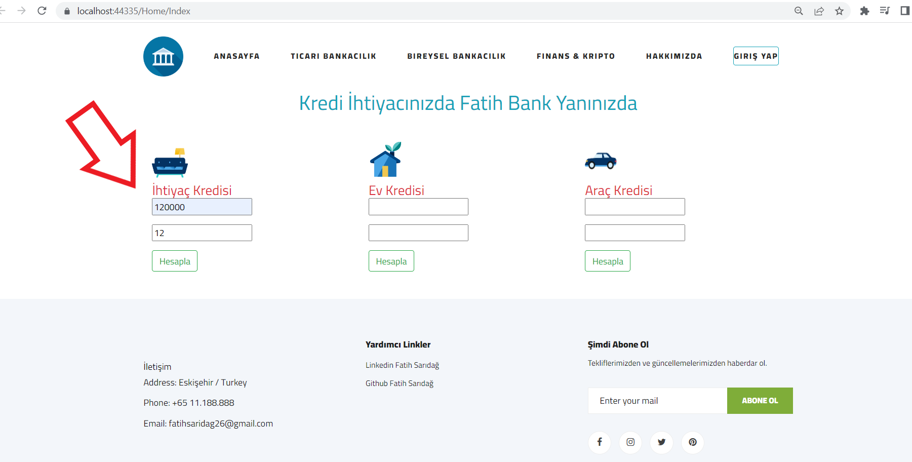 GitHub - fatihsaridag/AspNetCore-BankSystem-Project: Asp .Net Core 7 ...