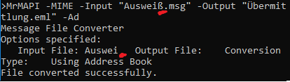 Batch .eml export, defining export settings only once for all messages · Issue #392 · microsoft ...