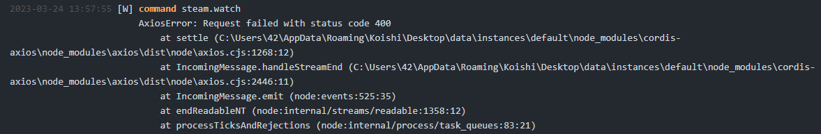 Bug: 空白请求 · Issue #4 · koishijs/koishi-plugin-steam-status-subscribe · GitHub