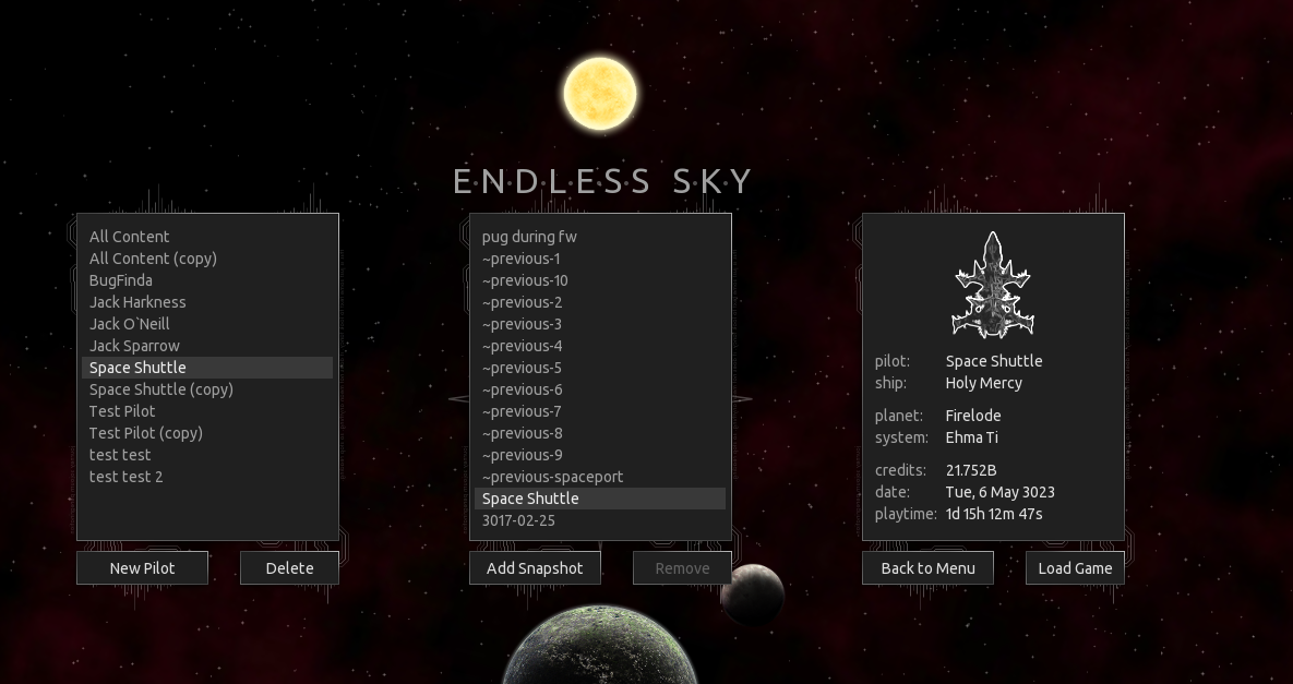 Bug: Save files ordering is broken · Issue #9259 · endless-sky/endless-sky · GitHub
