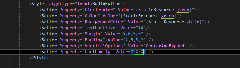 Expose FontFamily property for radio button in xaml style · Issue #98 · enisn/Xamarin.Forms ...