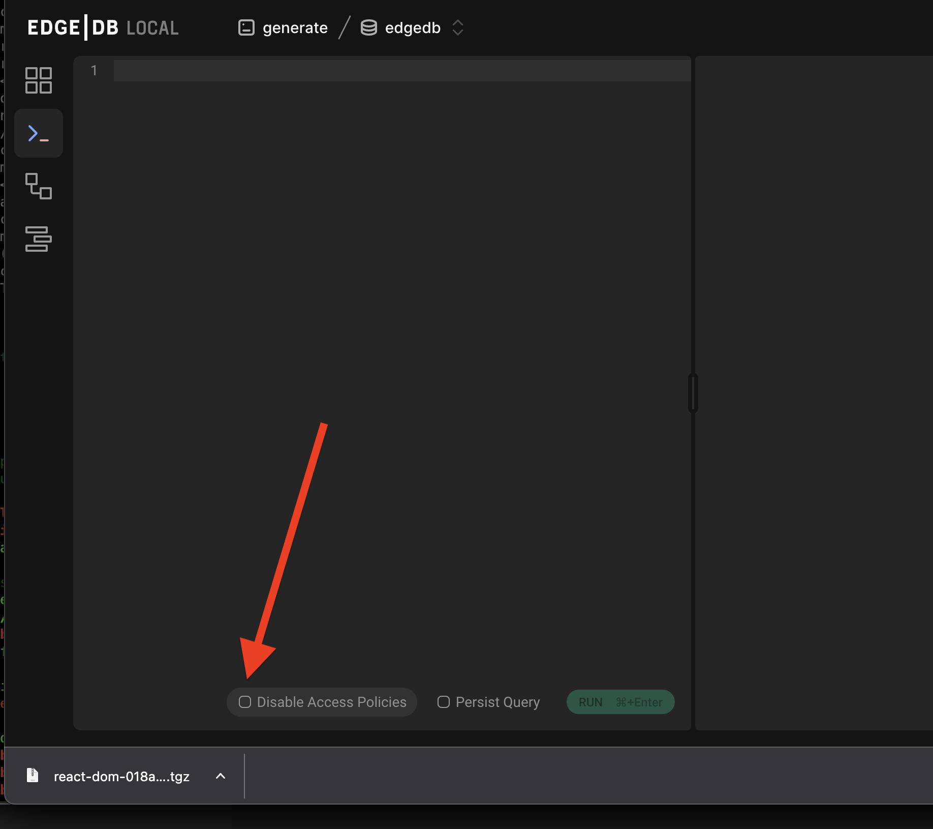 Option to ignore Access Policies? · Issue #78 · geldata/gel-ui · GitHub