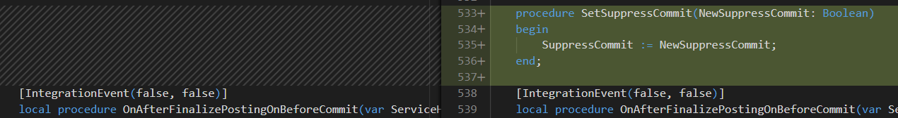 Extensibility Suppresscommit In Codeunit Service Post · Issue 7836 · Microsoft