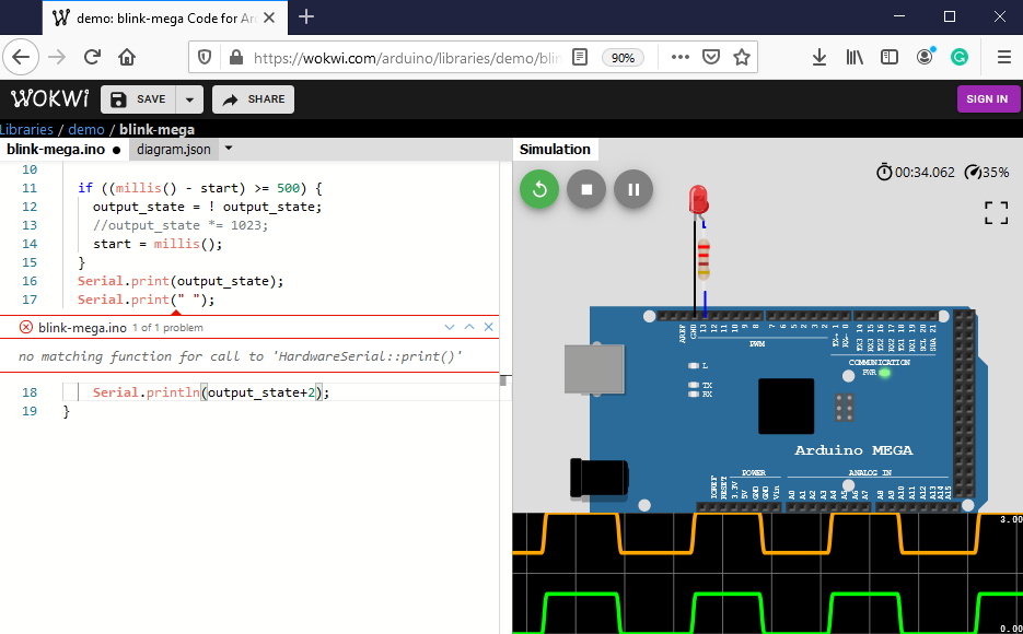 serial plotter window - bigger screen if possible · Issue #37 · wokwi ...