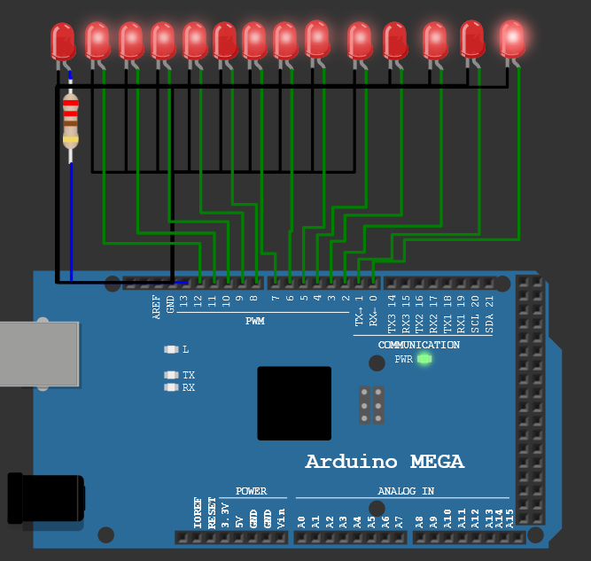 Pwm Seems To Not Work On All The Pins Of Arduino Mega Board · Issue 141 · Wokwiwokwi Features