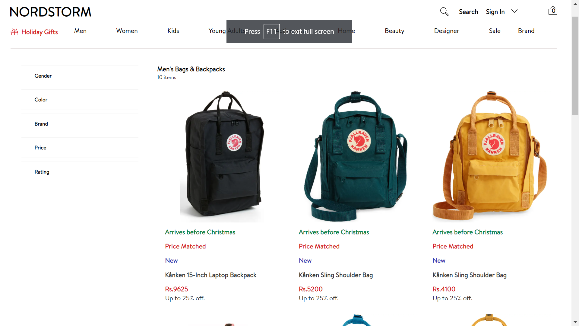 GitHub - sanketnchaware/Project_NordStorm: Clone of Nordstorm | E-commerce Website | An American ...