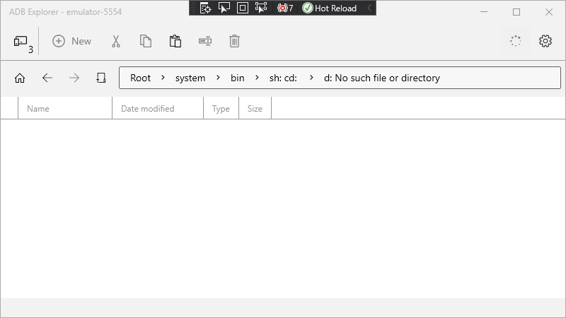 No error handling in cd command · Issue #48 · Alex4SSB/ADB-Explorer · GitHub
