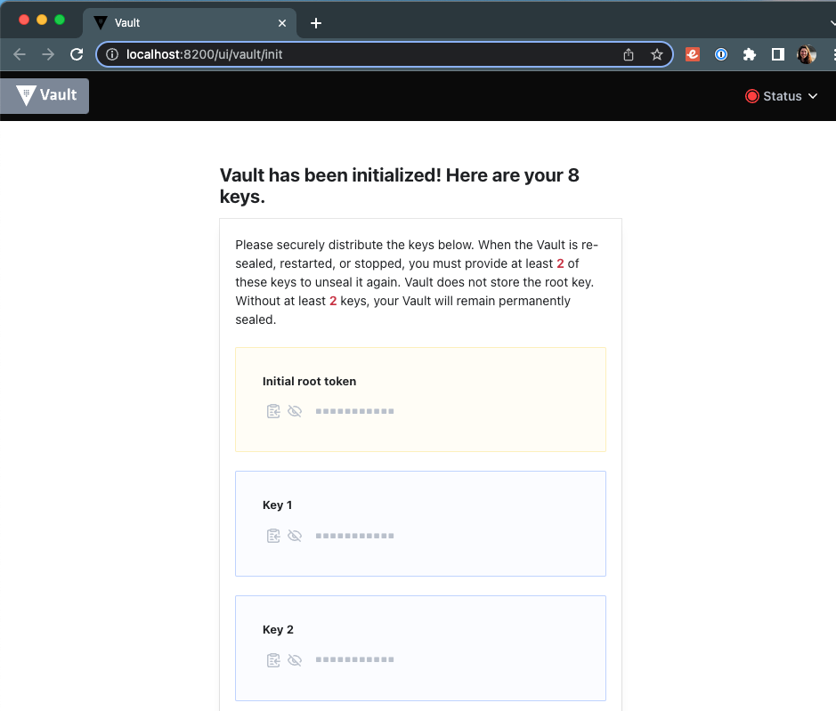 Key Initialization Ui Info Docker Instance · Issue 19887 · Hashicorpvault · Github 4115
