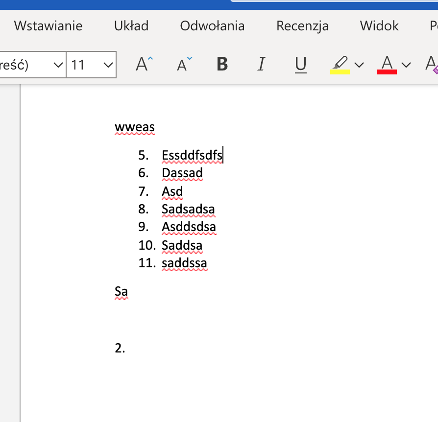 Pasting lists from Paste from Word online does not work · Issue #11102 · ckeditor/ckeditor5 · GitHub