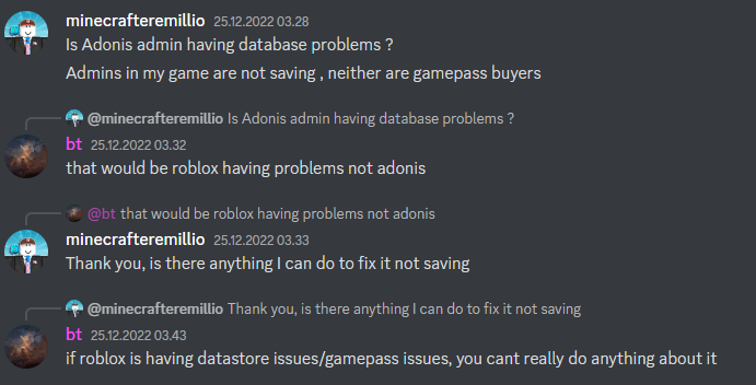 Adonis saves default data in datastores · Issue #983 · Epix-Incorporated/Adonis · GitHub