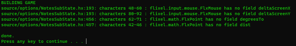 COMPILE ERROR · Issue #12823 · ShadowMario/FNF-PsychEngine · GitHub