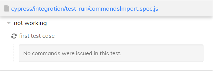 Tests not running - No commands were issued in this test · Issue #20716 ...