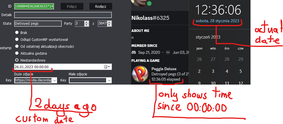 custom timestamps only work for hours, but not days · Issue #196 · maximmax42/Discord-CustomRP ...