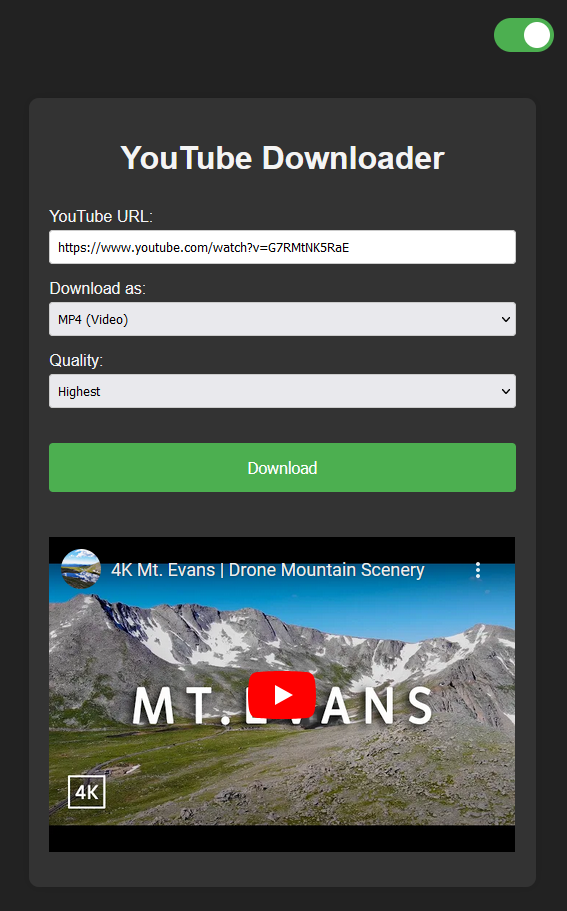 GitHub - codepretzel09/yt_downloader