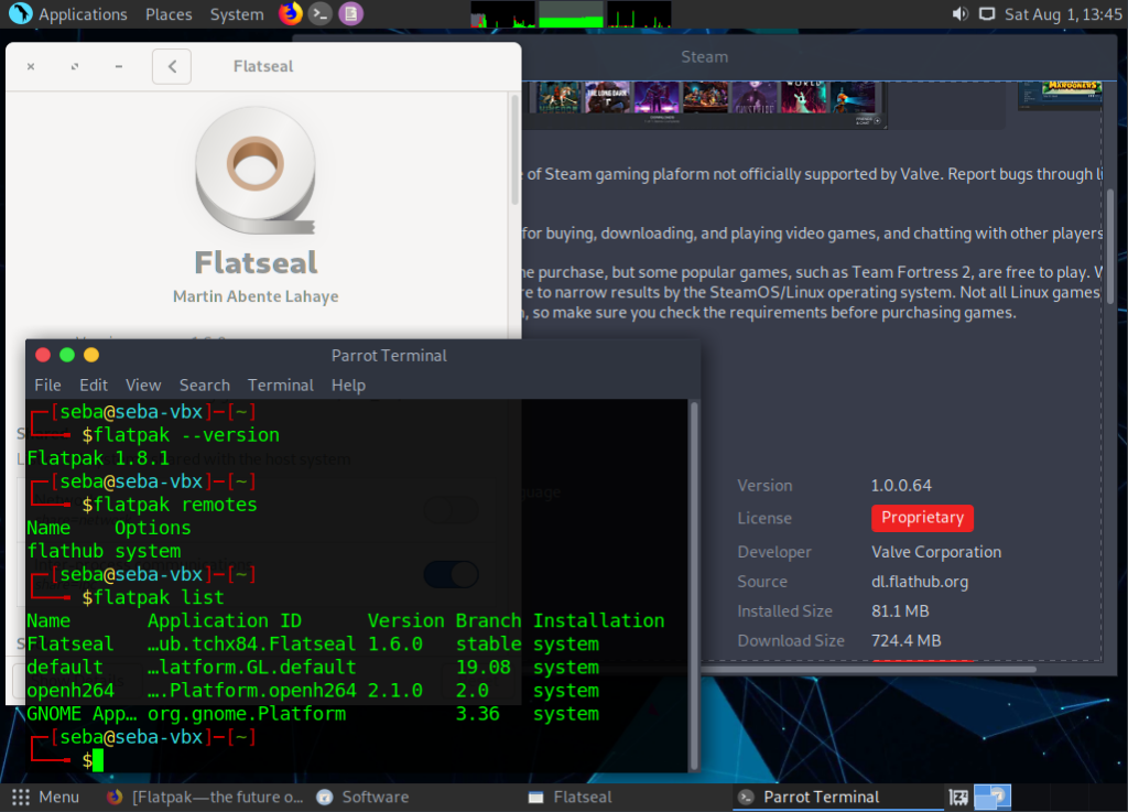 Add Parrot to Quick Setup · Issue #399 · flatpak/flatpak.github.io · GitHub