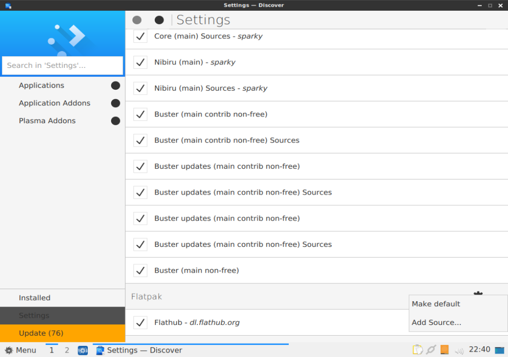 Add SparkyLinux to Quick Setup · Issue #415 · flatpak/flatpak.github.io · GitHub