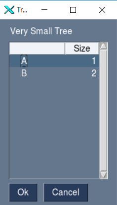 [Question/Enhancement] It is possible to select first row of Tree by default upon window open ...