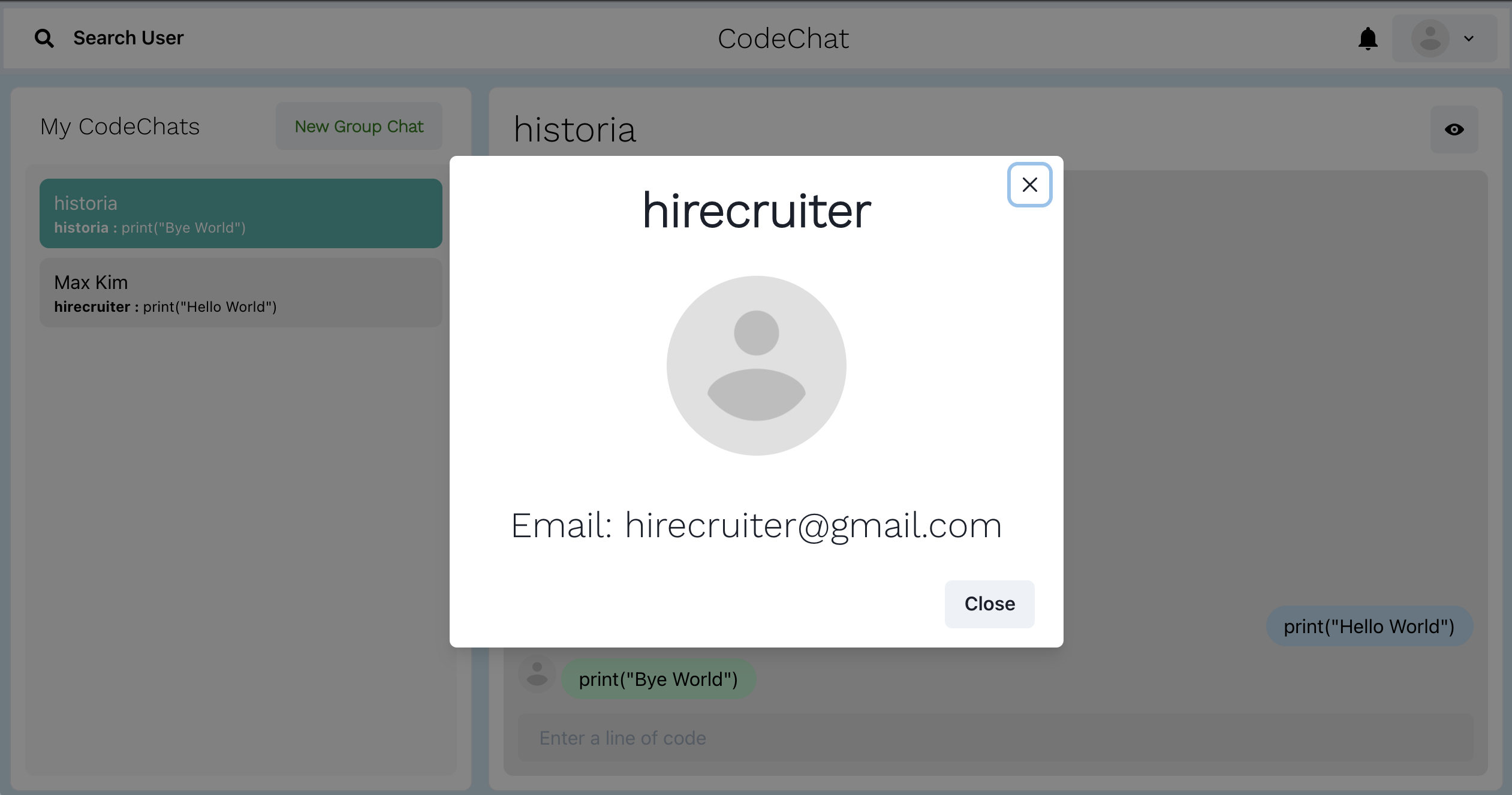 GitHub - maaxkimm/codechat