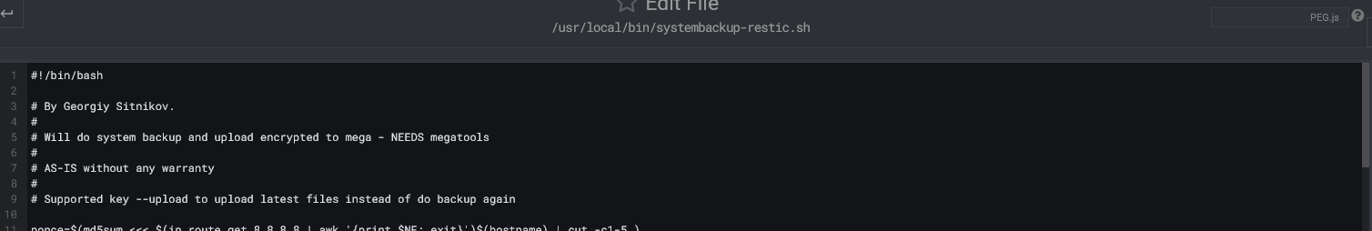 Custom Commands - edit Syntax Highlight not based on file type · Issue #1591 · webmin/webmin ...