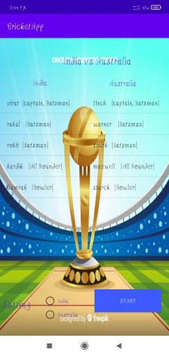 GitHub - Vishal141/cricketApp: An android app in java to manage cricket ...