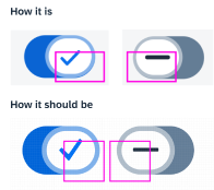 Switch - Hover State Shadow wrong aligned · Issue #6777 · SAP/ui5 ...