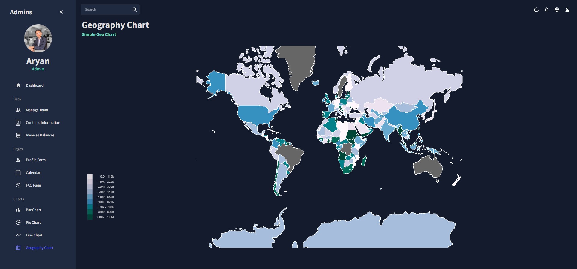 GitHub - Aryan-Srivastava/Admin-Dashboard