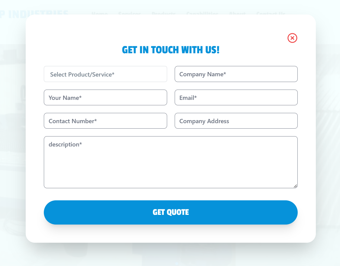 [REQUEST] Adding a Form Popup Component · Issue #282 · markmead/hyperui · GitHub