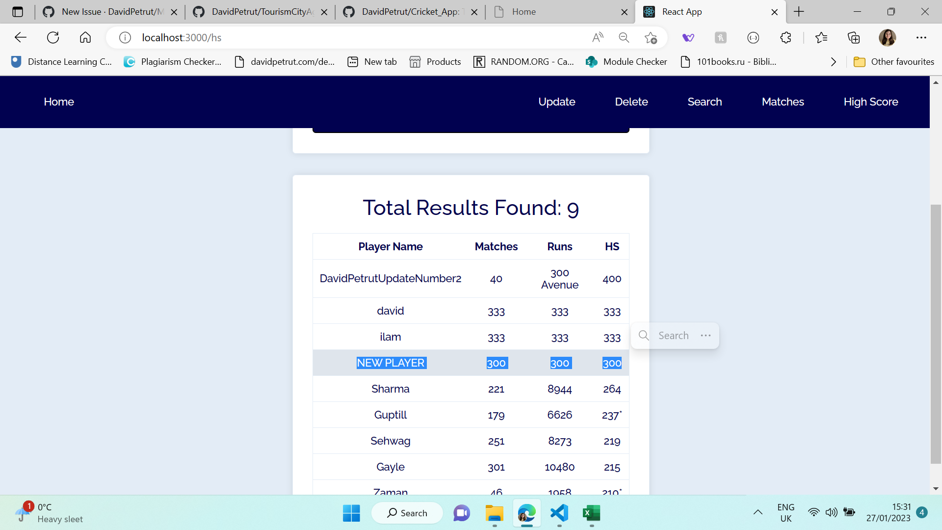 GitHub - DavidPetrut/Cricket_App: This is a A.P.I MERN stack web application that has a user ...